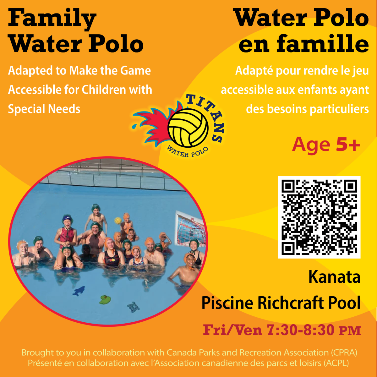 Family Water Polo – Ottawa Titans Water Polo Club